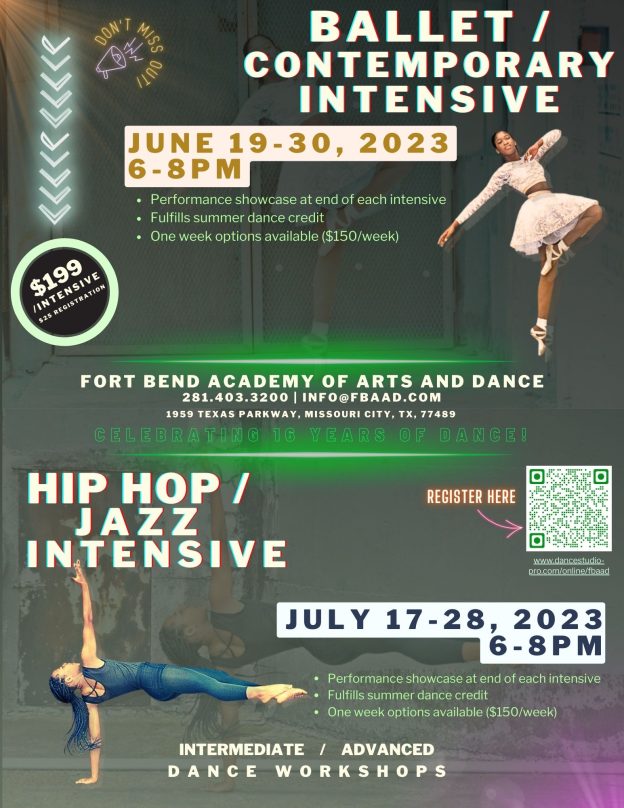 2023 Summer Dance Intensive - FBAAD.com